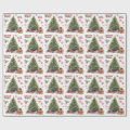 Pekingese Dog Under the Christmas Tree Wrapping Paper | Zazzle