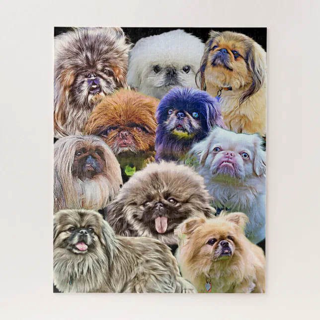 Pekingese Puzzle - a piece of art! | Zazzle