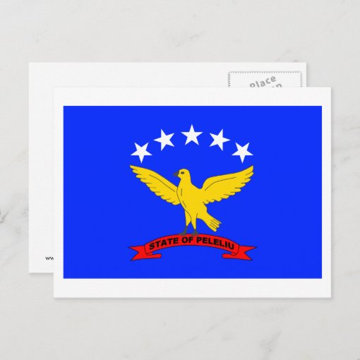 Peleliu Flag Postcard | Zazzle