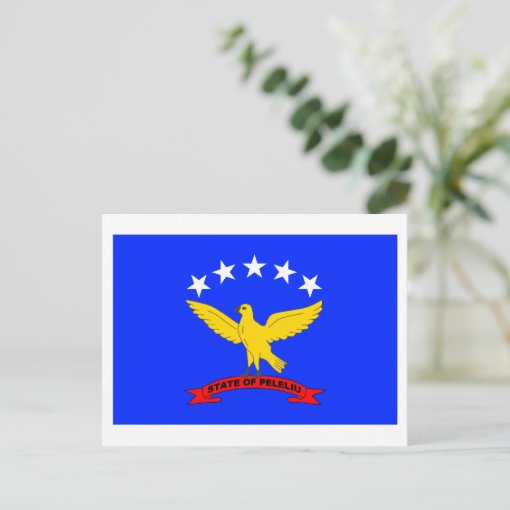Peleliu Flag Postcard | Zazzle
