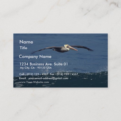 Pelican Business Cards