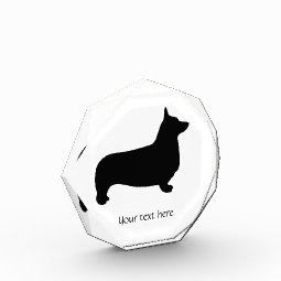 Pembroke Welsh Corgi Trophy Acrylic Award | Zazzle