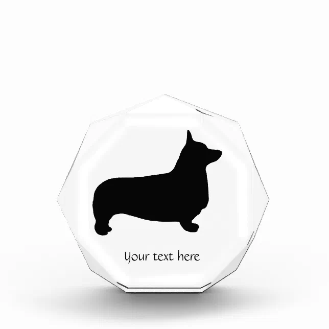 Pembroke Welsh Corgi Trophy Acrylic Award | Zazzle
