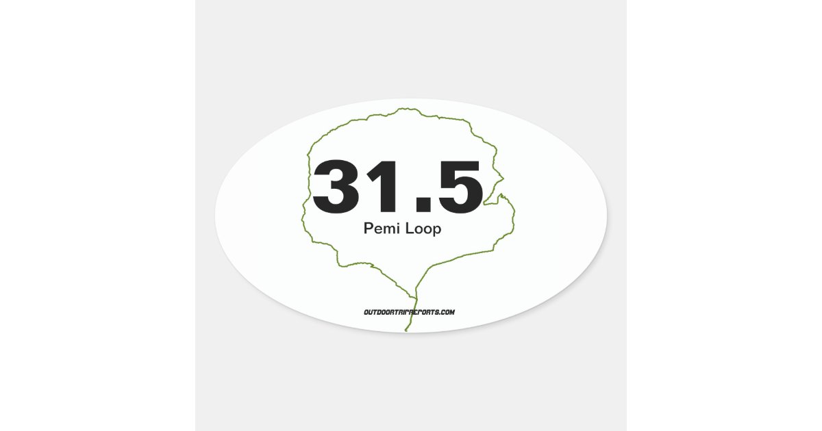 Pemi Loop Sticker | Zazzle