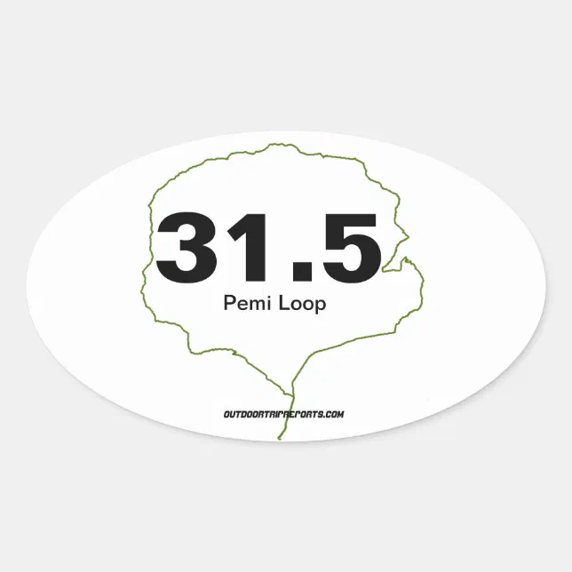 Pemi Loop Sticker | Zazzle