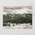 Pencil Drawing Of Breckenridge, CO Postcard | Zazzle