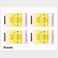 Pencil Let's Start The Year Off Write Gift Sticker | Zazzle