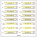 Pencil Rough Draft Sticker | Zazzle