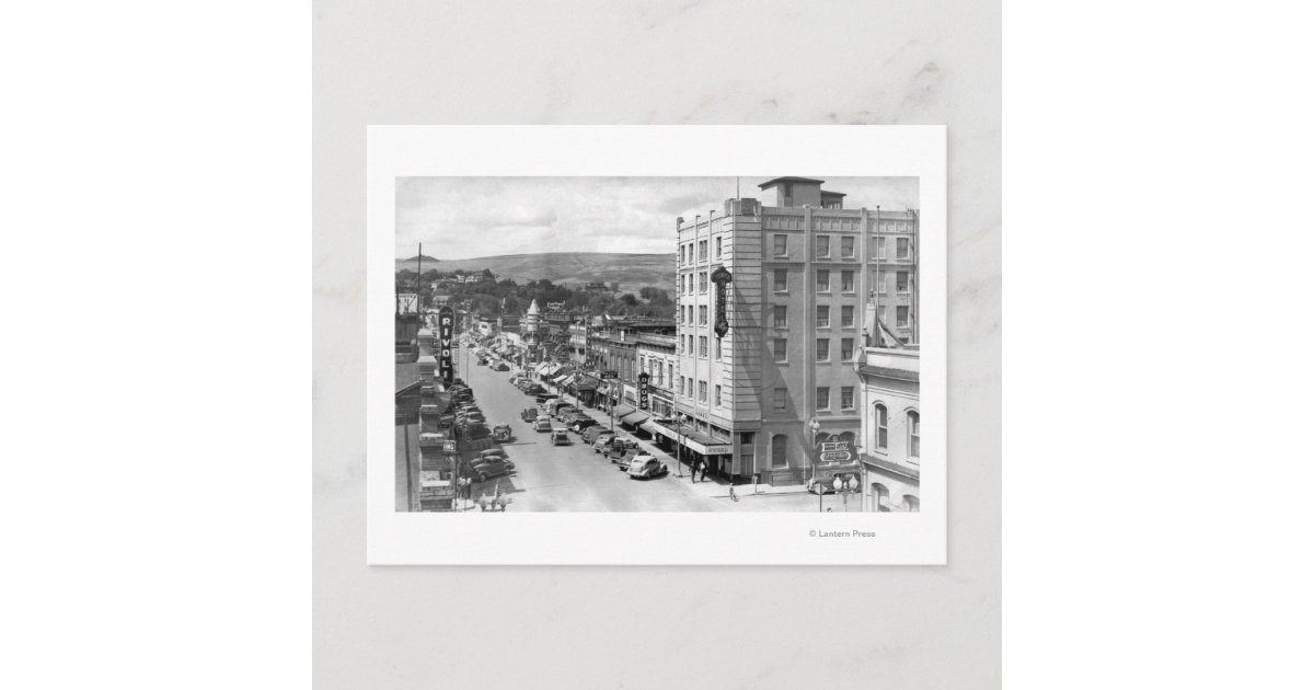 Pendleton, Oregon Main Street View Photograph Postcard | Zazzle