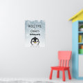 Penguin Birthday Welcome Sign | Zazzle