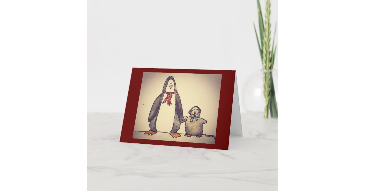 Penguin Card | Zazzle