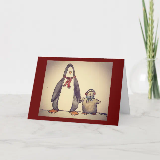 Penguin Card | Zazzle