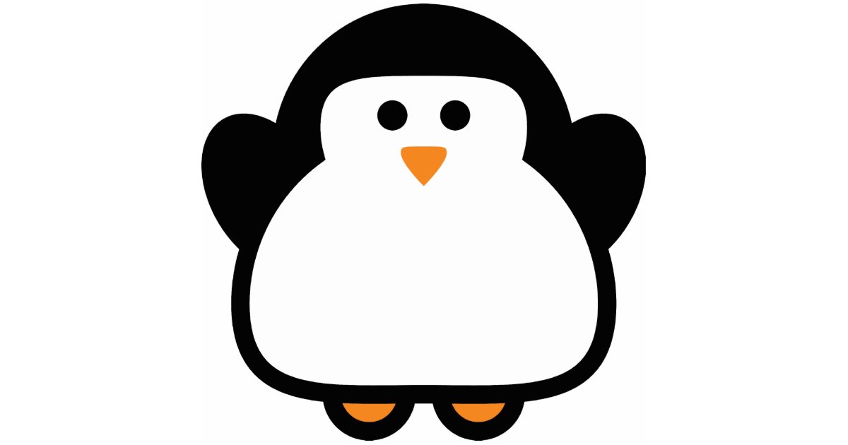 Penguin Cutout | Zazzle