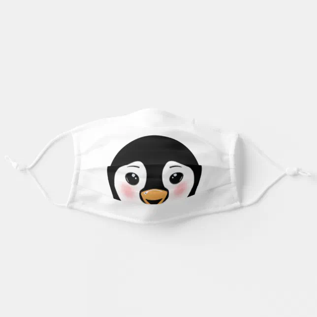 Penguin Face Mask | Zazzle