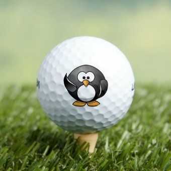 Penguin Golf Balls | Zazzle
