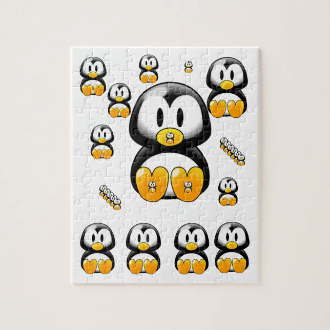 Penguin Jigsaw Puzzle | Zazzle