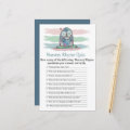 Penguin Nursery Rhyme Quiz baby shower game | Zazzle