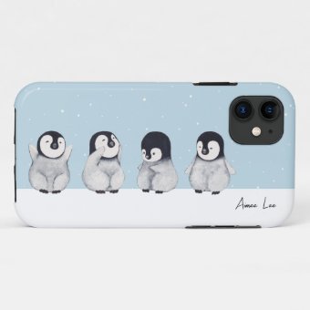 Penguin Personalized Case-Mate iPhone Case | Zazzle