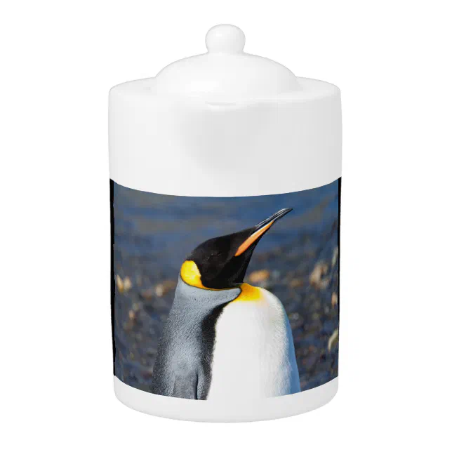 Penguin Portrait Teapot | Zazzle