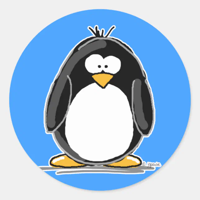 Penguin Sticker | Zazzle