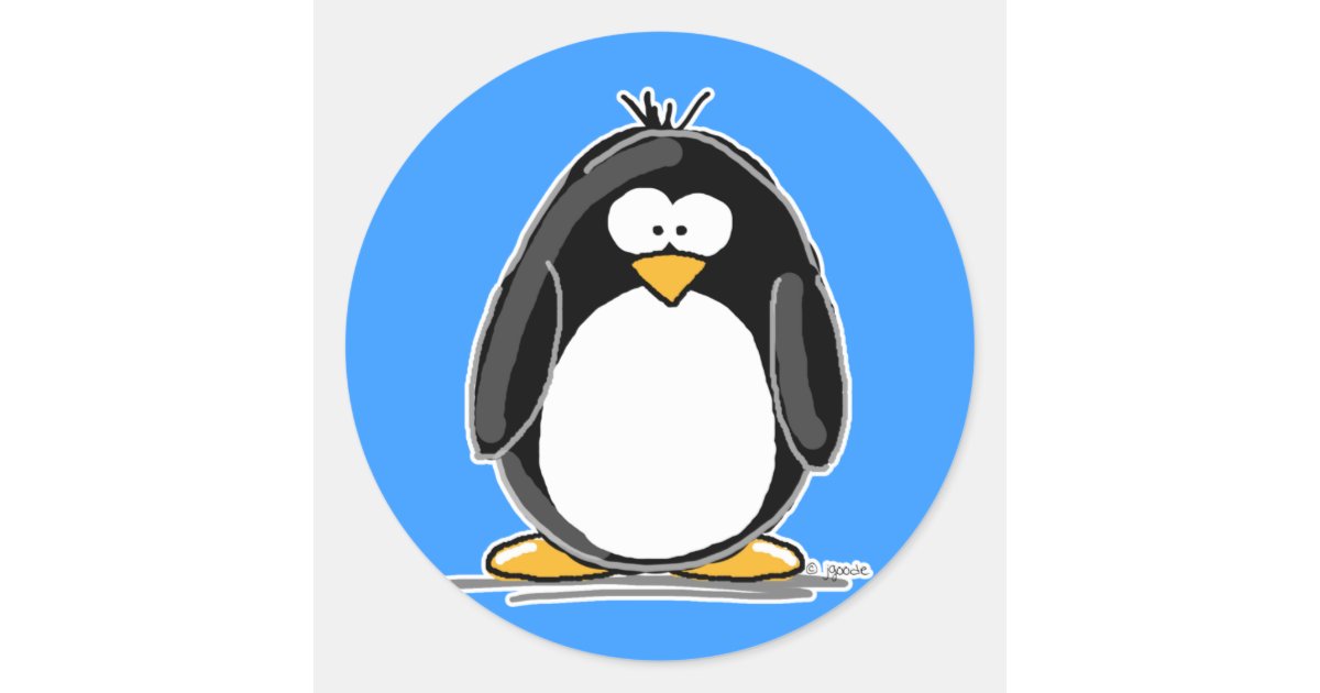 Penguin Sticker | Zazzle