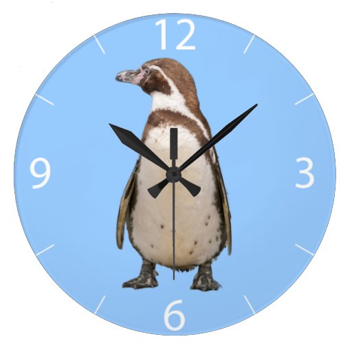Penguin Wall Clock | Zazzle