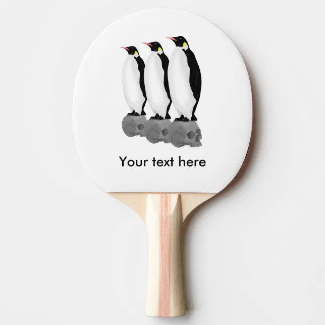 Penguins Will Inherit The Earth Ping-Pong Paddle | Zazzle