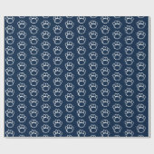 Penn State Nittany Lion Paw Wrapping Paper | Zazzle