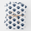 Penn State Nittany Lion Paw Wrapping Paper Sheets | Zazzle