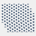 Penn State Nittany Lion Paw Wrapping Paper Sheets | Zazzle