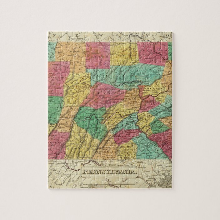 Pennsylvania 11 jigsaw puzzle | Zazzle.com