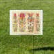 Pennsylvania Dutch Flowers Yard Sign | Zazzle