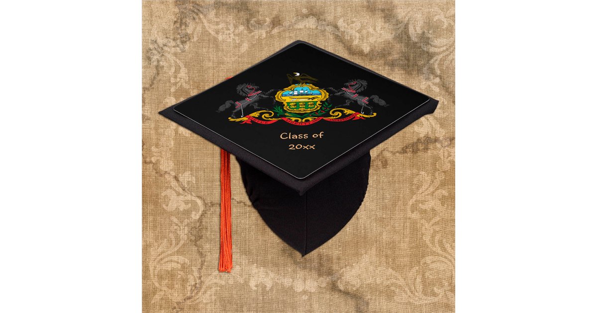 Pennsylvania Graduate & Pennsylvania / University Graduation Cap Topper ...