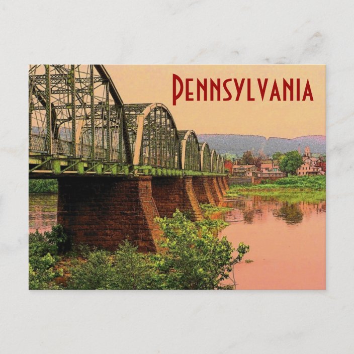 Pennsylvania Postcard | Zazzle.com