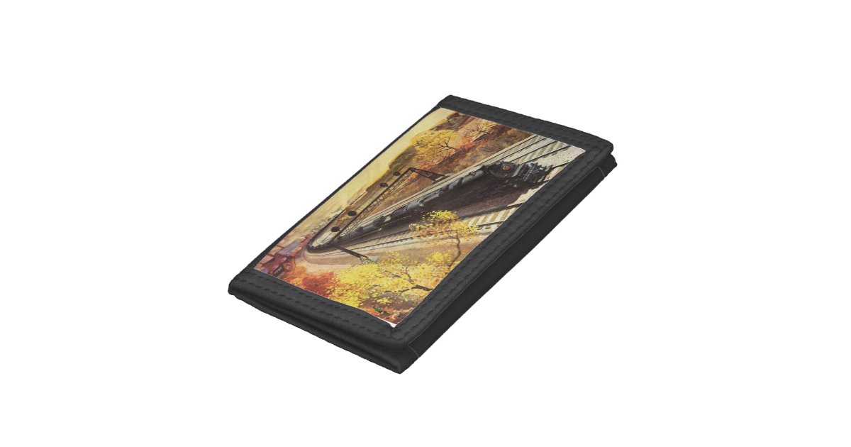 Pennsylvania Railroad Tanker Trains 1942 Tri-fold Wallet | Zazzle
