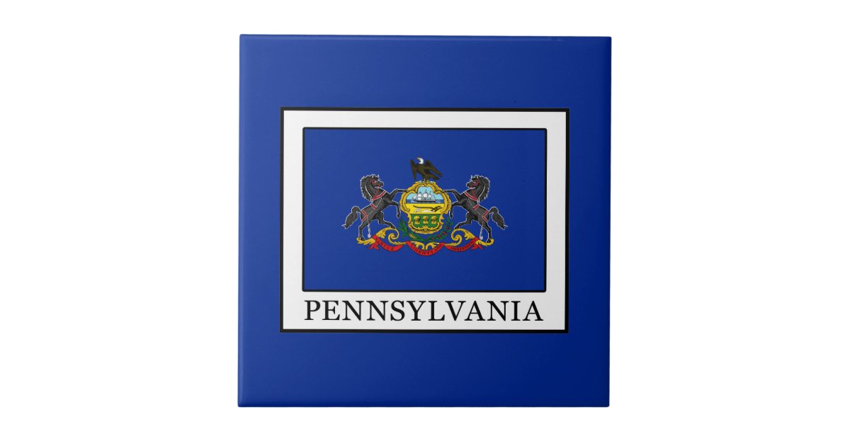Pennsylvania Tile | Zazzle
