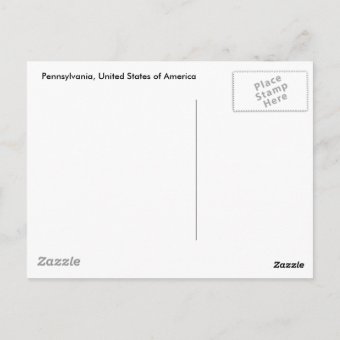 Pennsylvania, USA Postcard | Zazzle