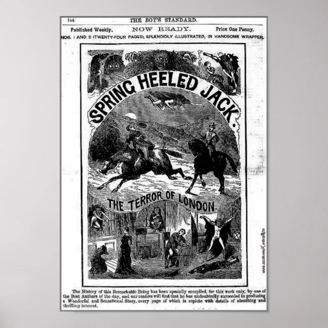 Penny Dreadful-Spring-heeled Jack Poster | Zazzle