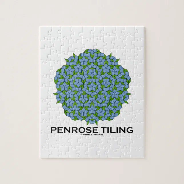 Penrose Tiling (Five-Fold Symmetry) Jigsaw Puzzle | Zazzle