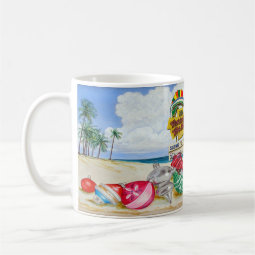 Pensacola Beach Sign & Blue Angels mug | Zazzle