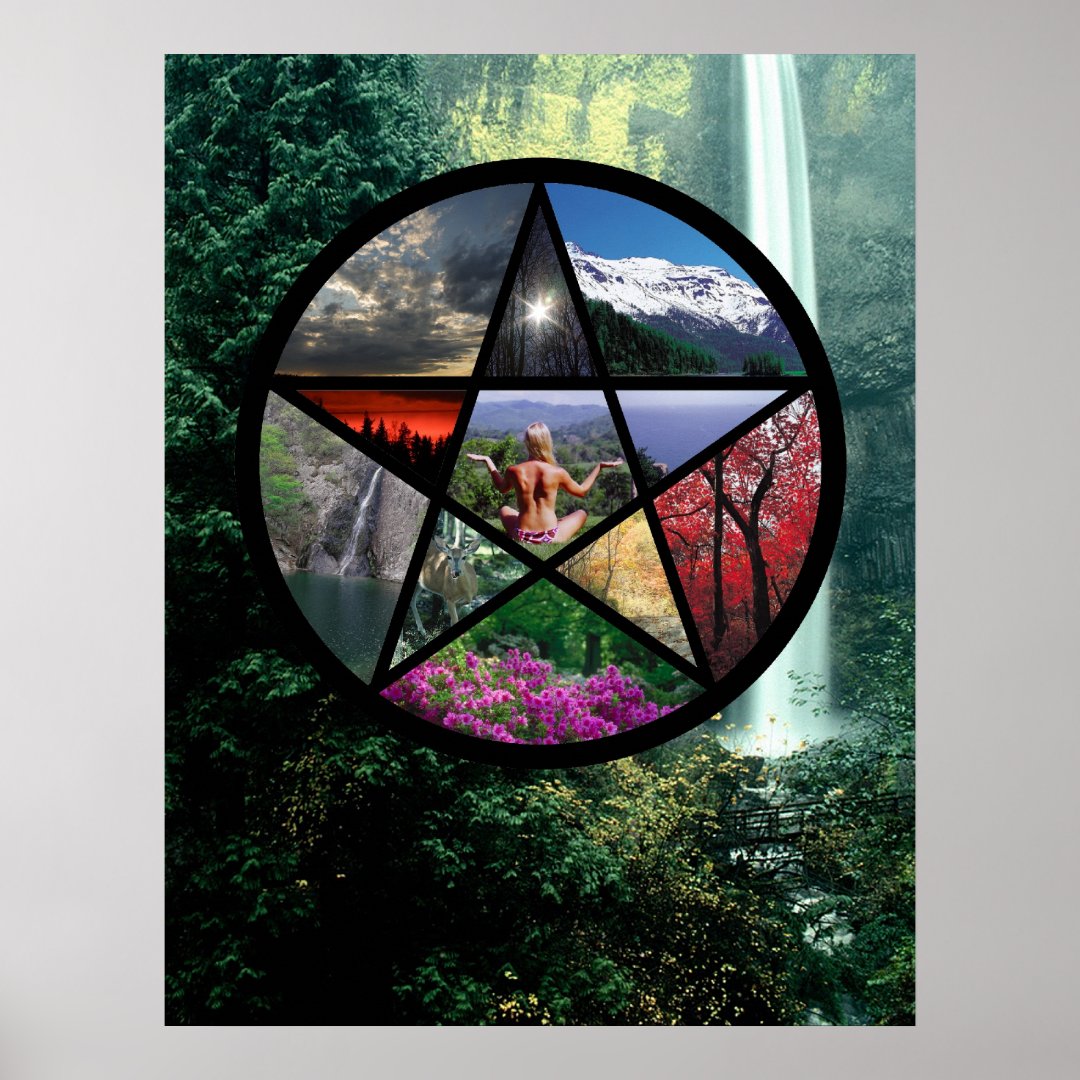 Pentacle Poster Small | Zazzle