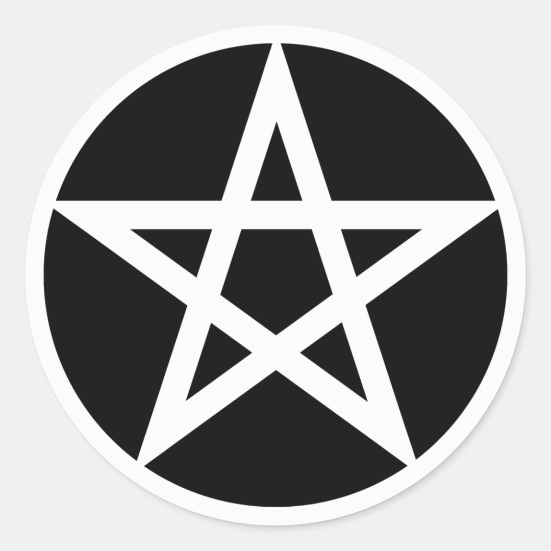 Pentacle sticker | Zazzle