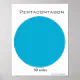 Pentacontagon Poster of Polygon | Zazzle