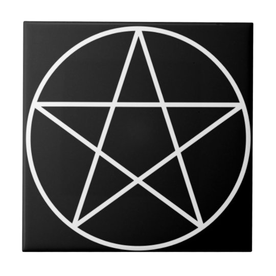 Pentagram Altar Tile | Zazzle.com