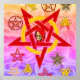 Pentagram Five Star Occult in Colorful Smoking Poster | Zazzle