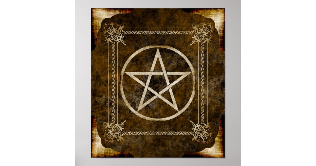 Pentagram poster | Zazzle