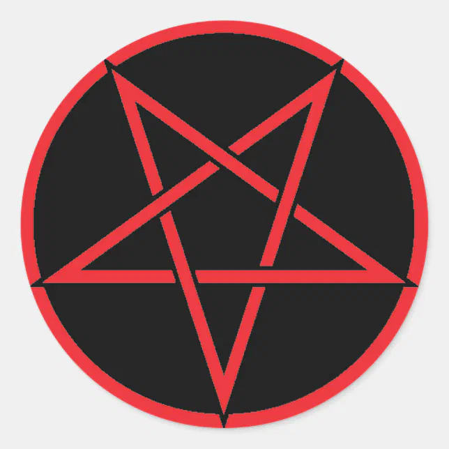 Pentagram Sticker | Zazzle