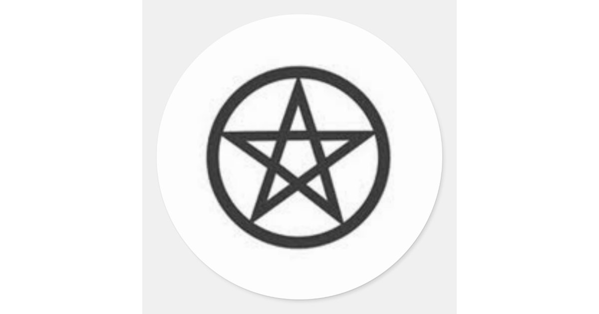 Pentagram Stickers | Zazzle