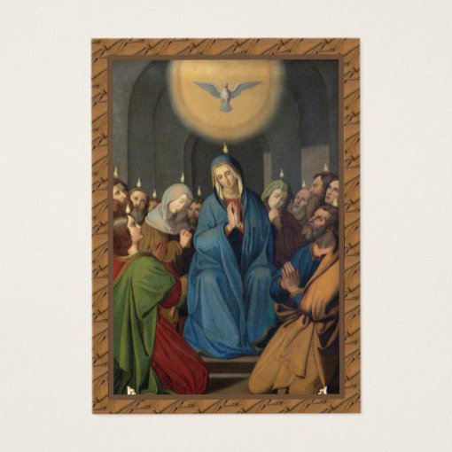 Pentecost Virgin Mary Holy Spirit Confirmation | Zazzle