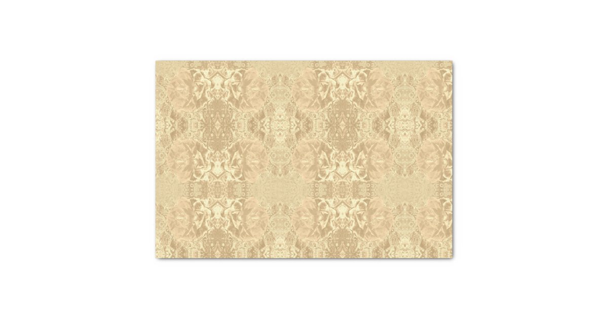 Peonies and Lace Tissue Paper | Zazzle